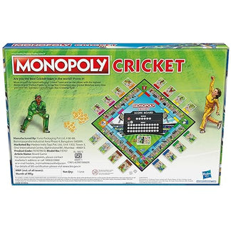 HASBRO | Monopoly Cricket Board Game – Board Games Bazaar