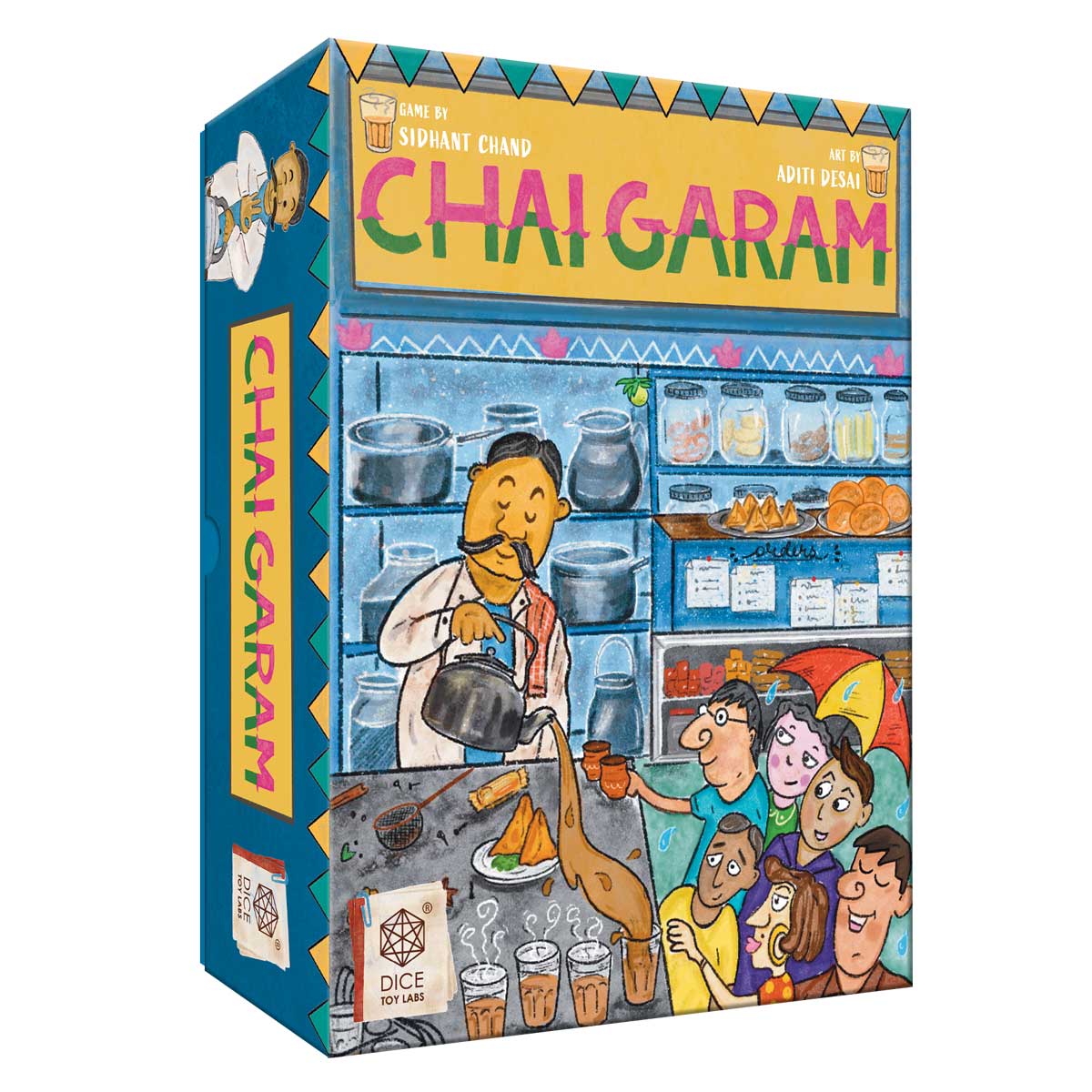 CHAI GARAM | Modern Indian Strategy Board Game – Board Games Bazaar